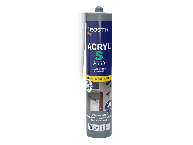 ACRYL S | Mastics d'étanchéité | Bostik | Bostik France