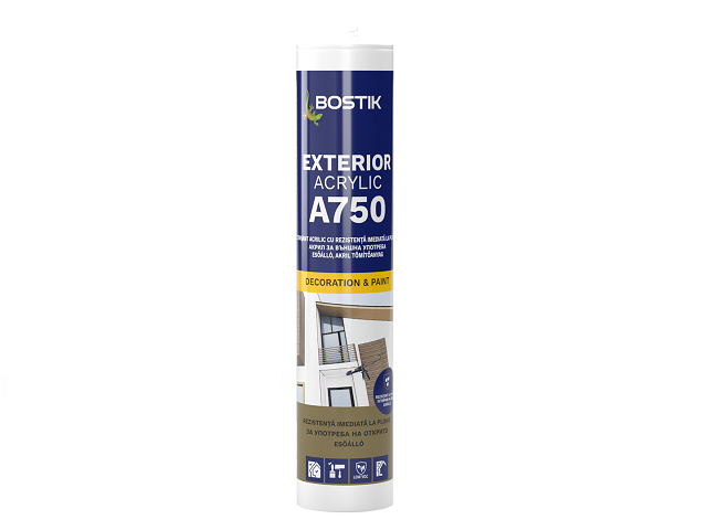 BOSTIK A750 EXTERIOR ACRYLIC | Etansare & Lipire | Bostik România