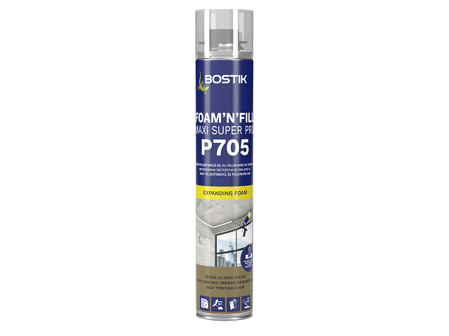 BOSTIK P705 FOAM'N’ FILL MAXI SUPER PRO B3 | ETANSARE & LIPIRE | Bostik România