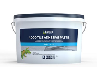 4000 Tile Adhesive Paste | Færdigblandet klæbemiddel | Bostik | Bostik ...