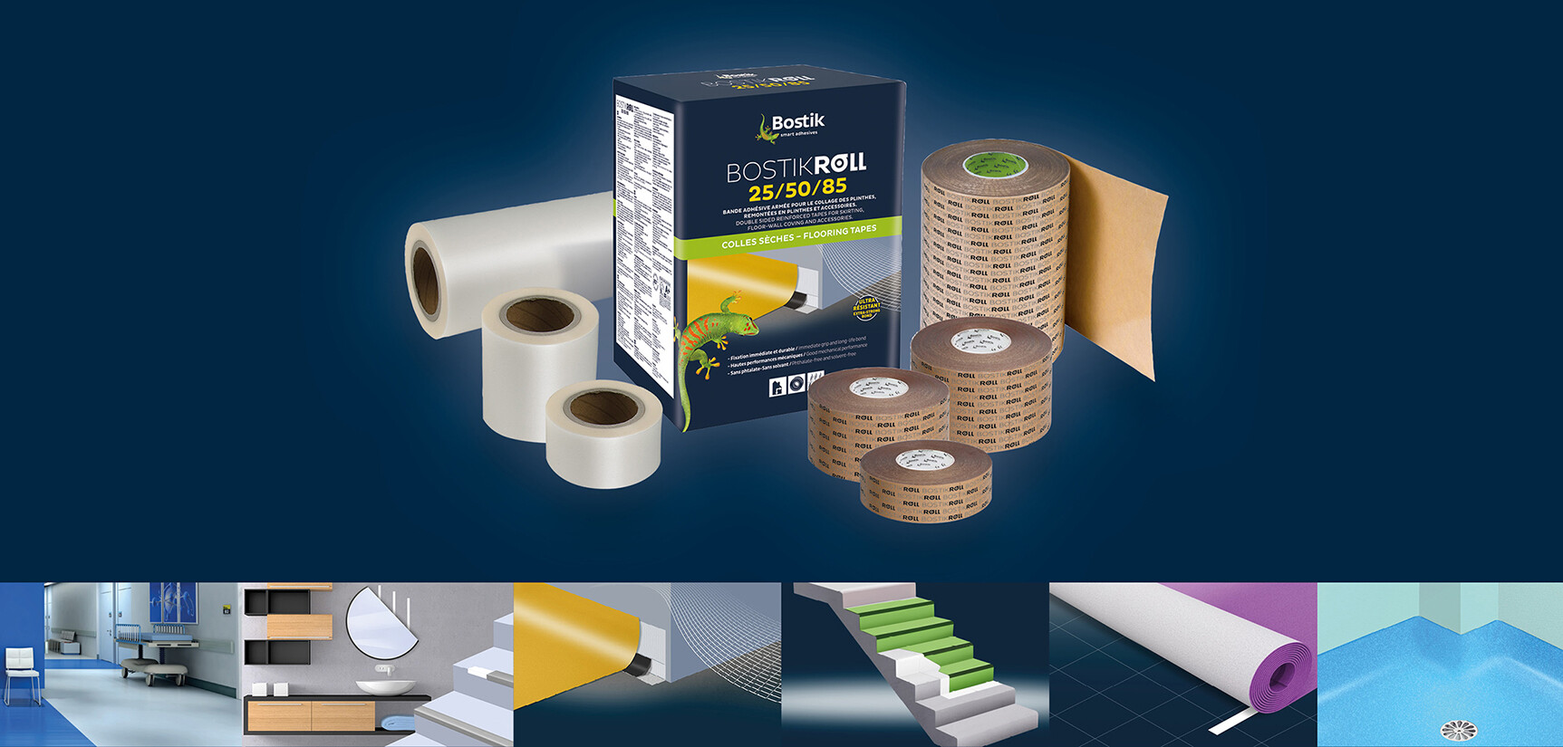 De nieuwe Bostik Roll range | Bostik Netherlands